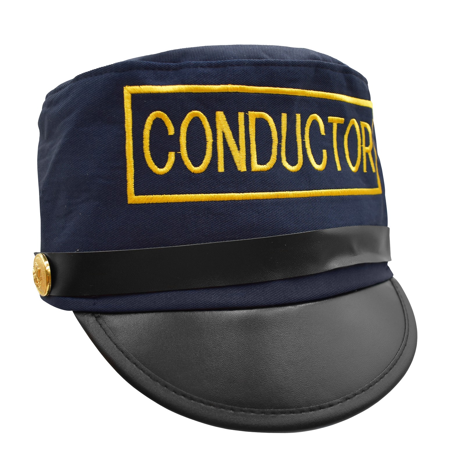 Deluxe Adult Express Train Conductor Gendarme Hat Porter Brakemans ...