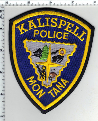 Kalispell Police (Montana) Shoulder Patch - new from the 1980's | eBay