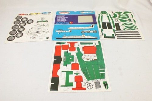 Vintage 1970s Veritas Selecta Paper Cut Out Car Model 1931 Invicta Race ...
