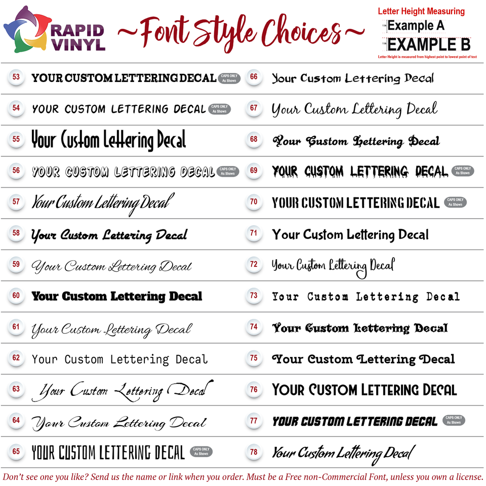 Personalized Custom Small Business Name Vinyl Decal Window Sticker ...