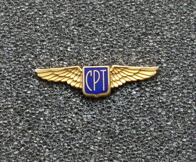 WWII Civilian Pilot Training CPT Pin | eBay