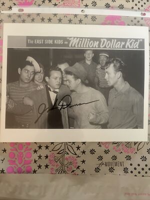 Johnny Duncan Signed 8x10 Photo East Side Kids Batman Robin Classic ...