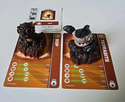 Terrabite & Bop * Mini Skylanders Trap Team Imaginators Wii U PS3 PS4 ...