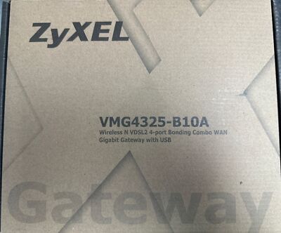 ZyXEL VMG4325-B10A Wireless Modem Gigabit Gateway with USB - NEW in box ...