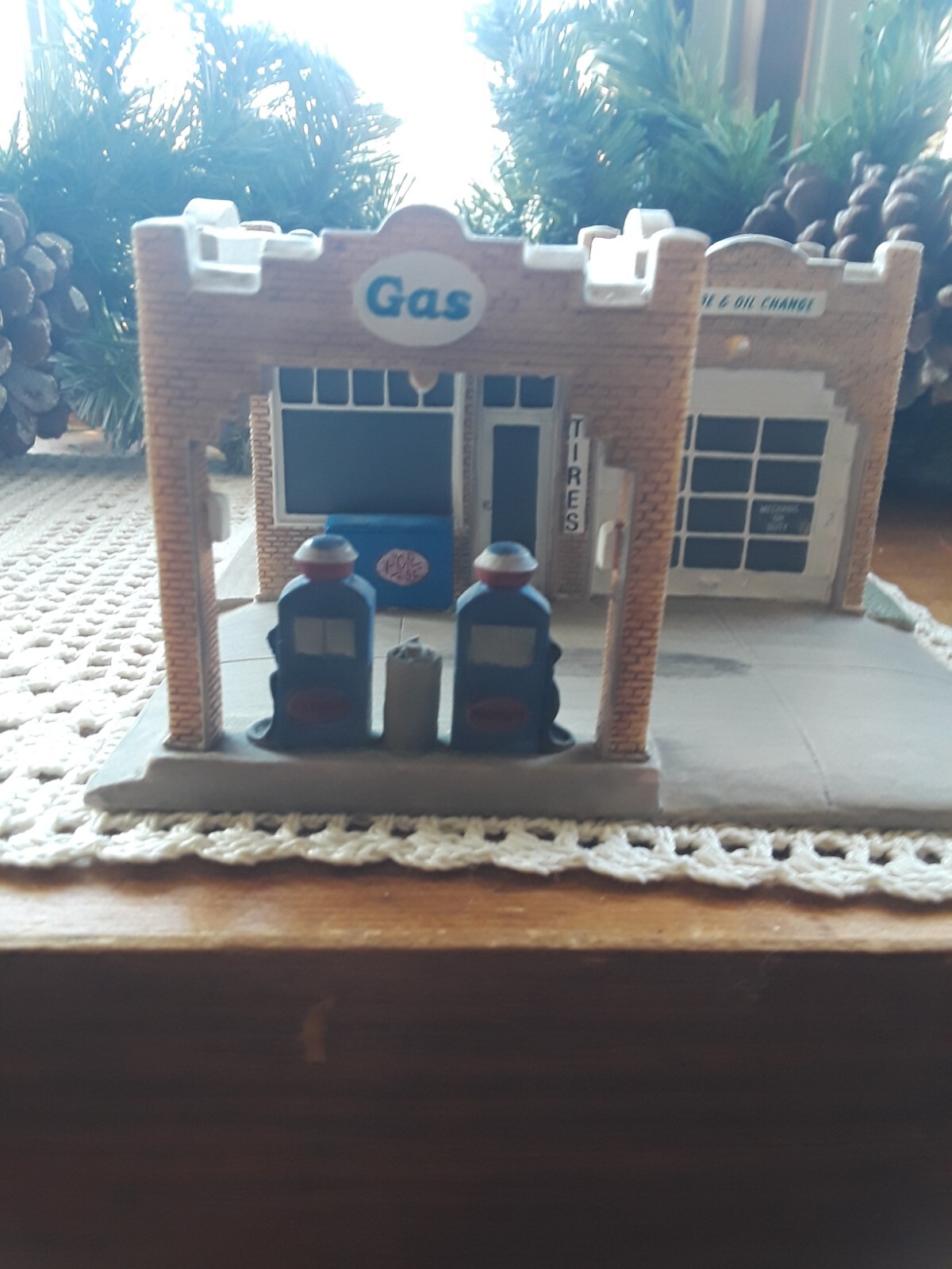 Hallmark Hometown America Gas- Service Station | eBay