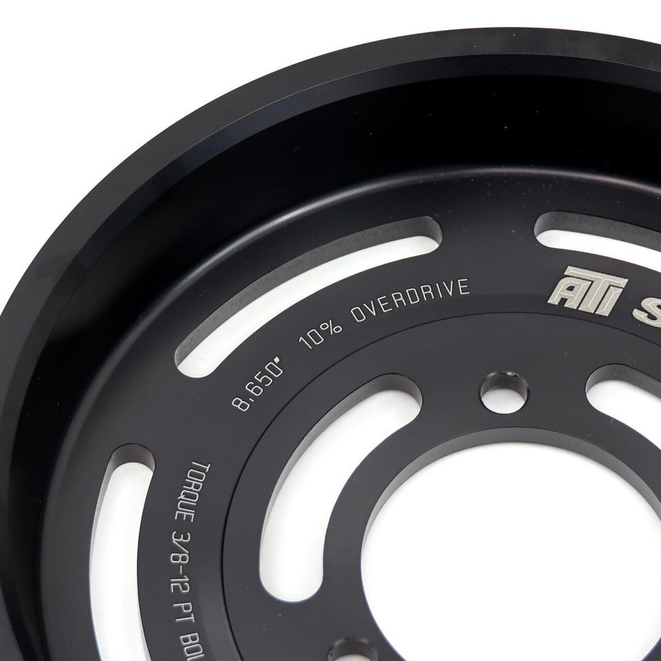 ATI 916106 10% Overdrive 8 Rib LSA LT4 Supercharger Pulley 2009-2019 ...