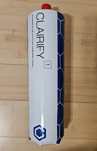 Clairify 1 Quantum Disinfection Point of Use Water Purification Cartridge ONLY | eBay