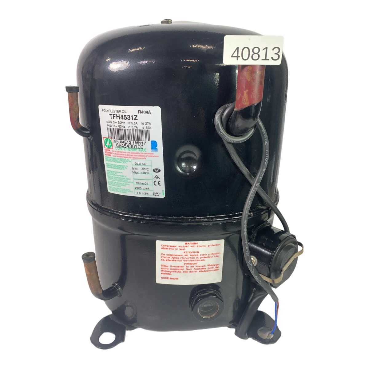TAG2522Z France Tecumseh Compressor R404A Gas Compressor, 60% OFF