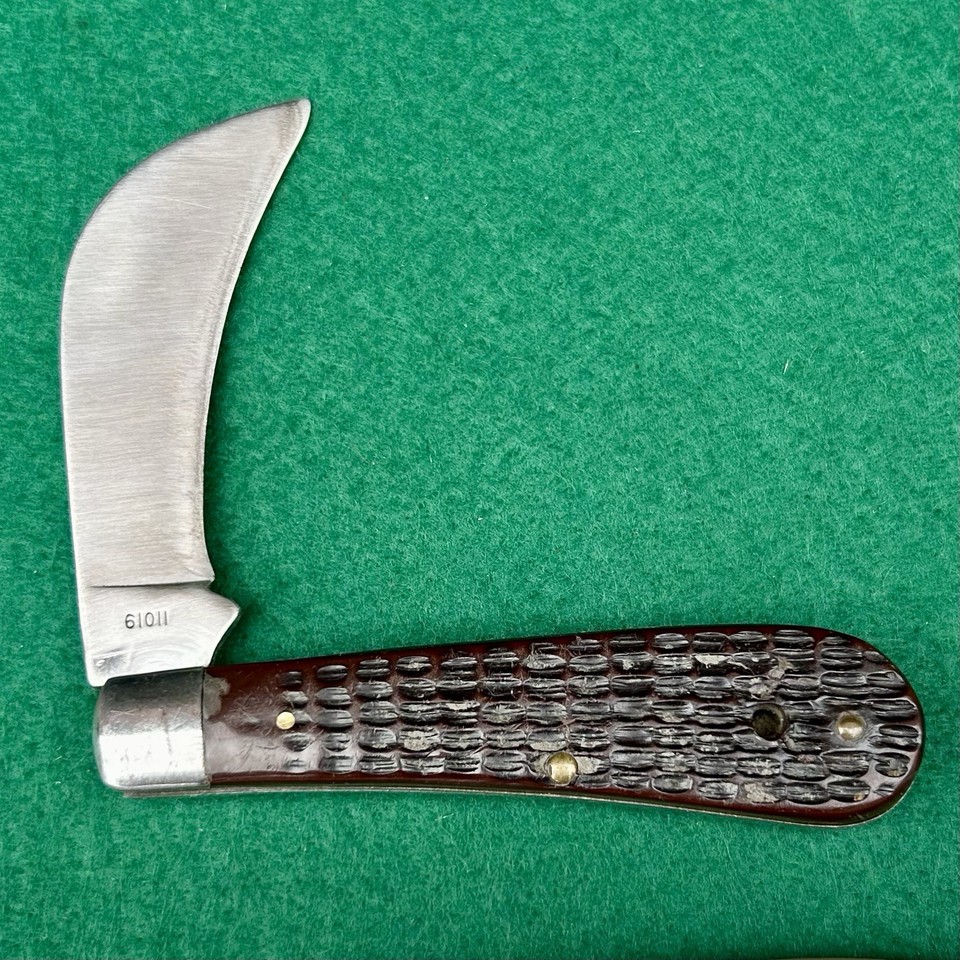 CASE XX SS 1989 61011 Hawkbill Pruner Pocket knife One Dot Vintage ...