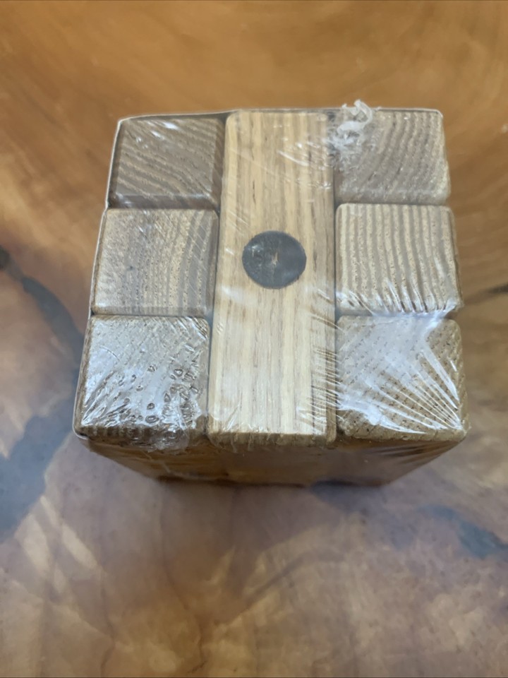 New Square Root Dice Cube puzzle wood game 2-3/4" | eBay