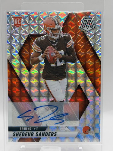Shedeur Sanders 2025 Panini Mosaic Auto Autograph RC Rookie | eBay