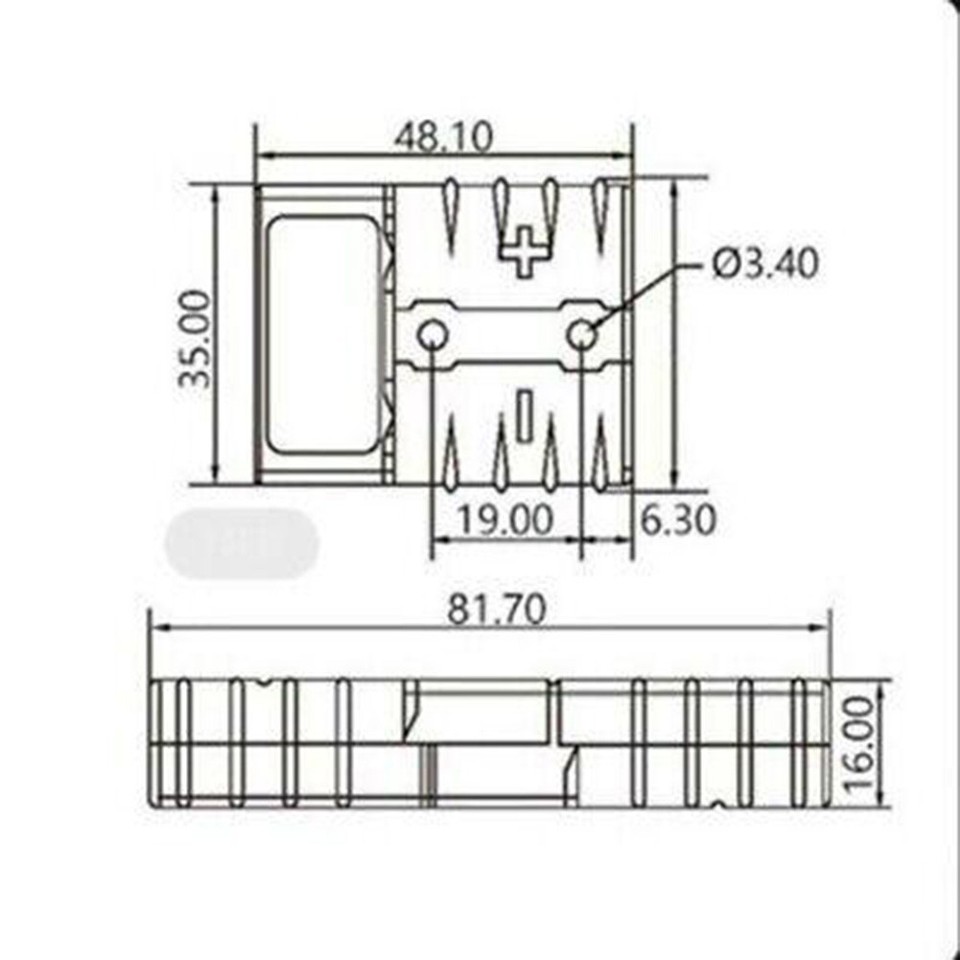 Spina Cavo PVC + Rame Impermeabile/Impermeabile 1000 V Dc 1PCS 30/50 ...