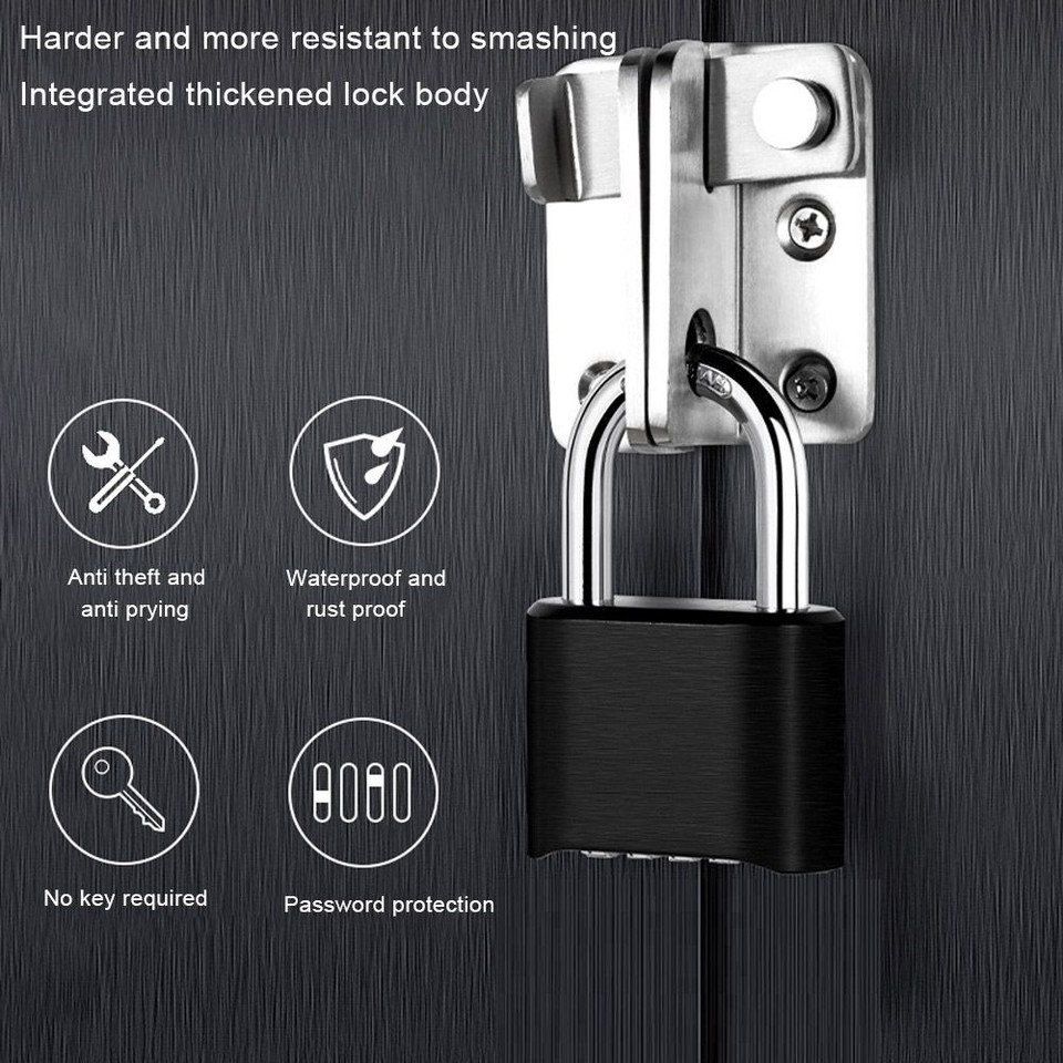 combination lock Color combination lock Heavy Duty Combination Padlock ...