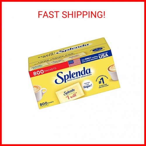 SPLENDA Zero Calorie Sweetener Value Pack, 800 Count Packets | eBay