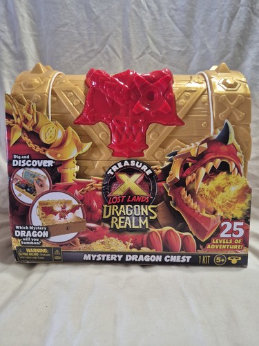 Treasure X Lost Lands Dragons Realm Mystery Dragon Chest 25 Levels of ...