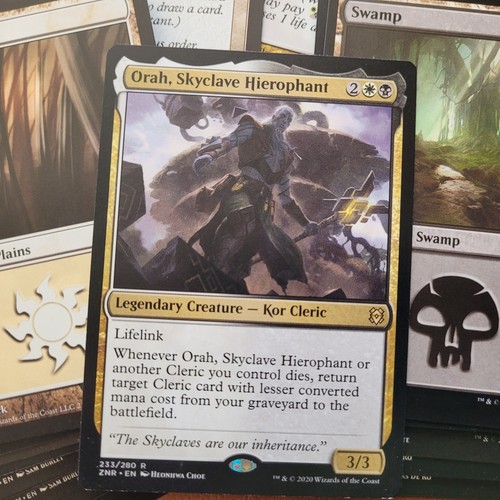 CLERICAL EXTORTION Tribal CLERICS themed Custom Complete Full COMMANDER ...