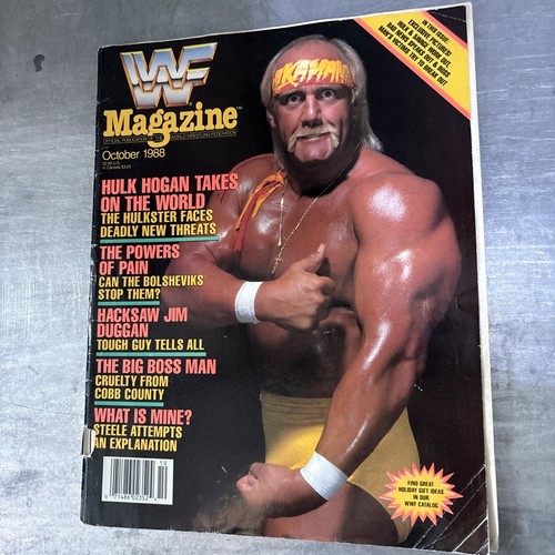 WWF Magazine October 1988 Hulk Hogan WWE World Wrestling Federation ...