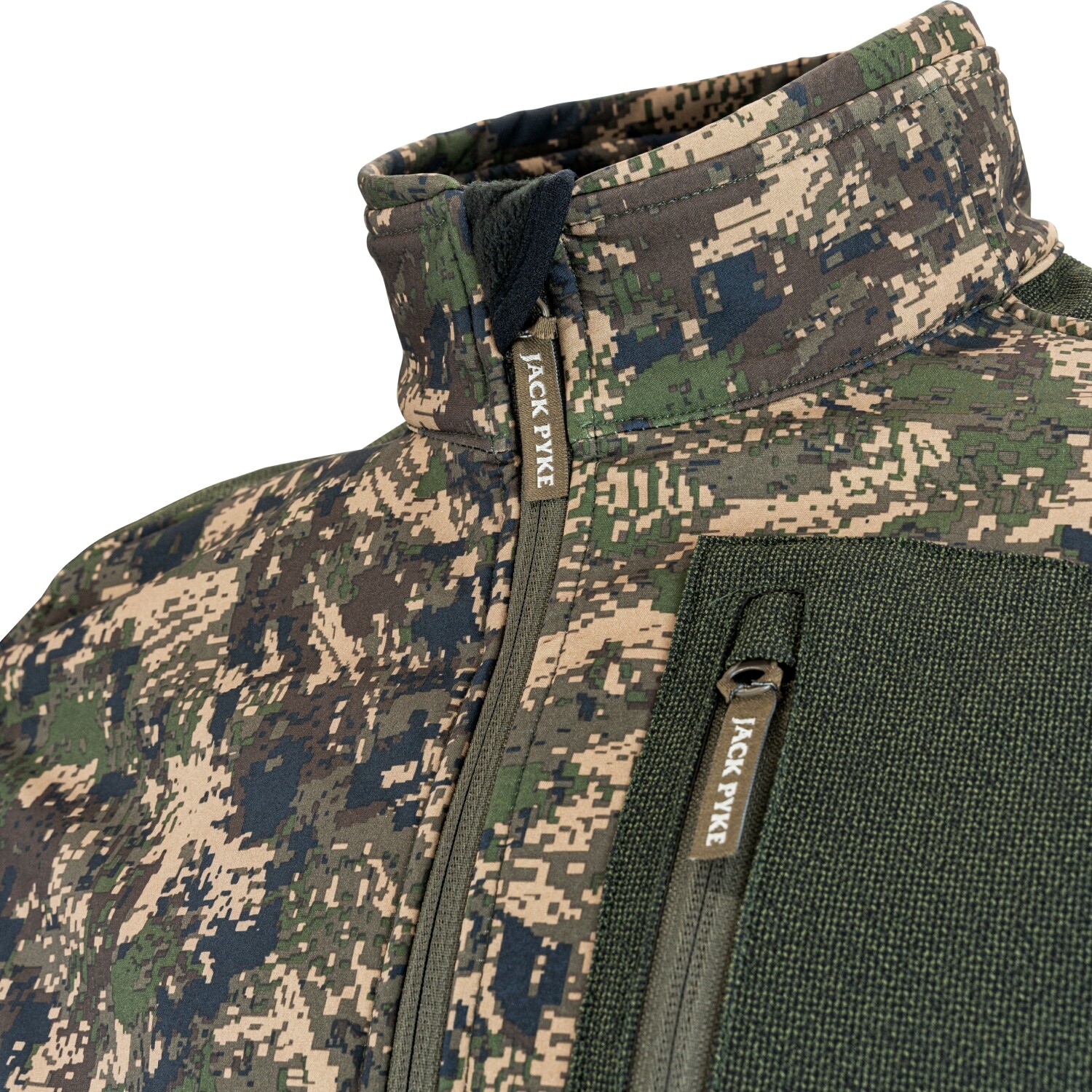 Jack Pyke Softshell Jacket Digicam Digital Camo Hunting Stalking ...