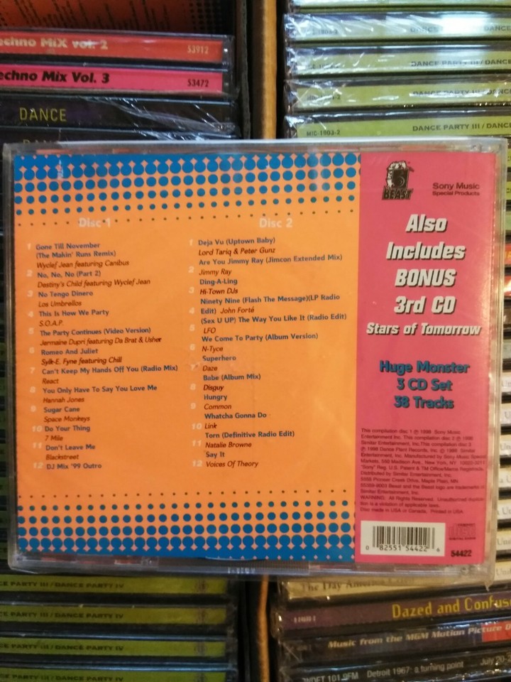 D.J. MIX '99 Various CD 1998 New Sealed - 3 DISC SET | eBay