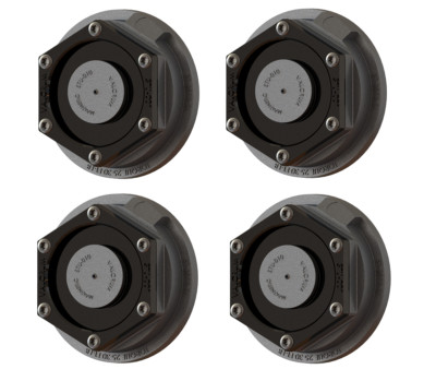 Valcrum Aluminum Hub Cap for Lippert & Dexter 6-8k Axles-Grease (Pack ...