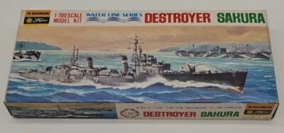 Vintage MIB Fujimi 1/700 SAKURA Japanese WW2 Destroyer | eBay
