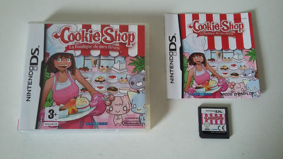 COOKIE SHOP LA BOUTIQUE DE MES REVES - NINTENDO DS - JEU DS LITE DSi ...