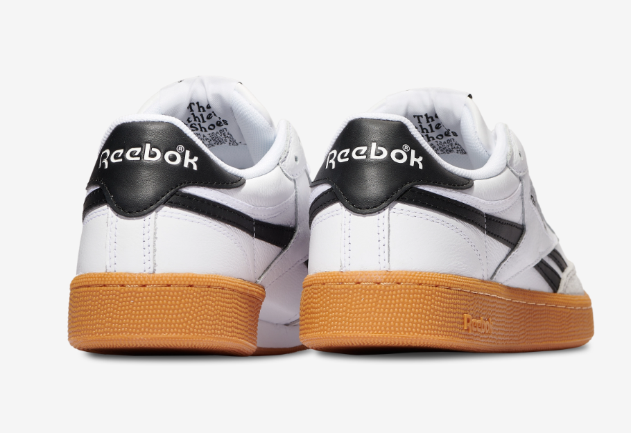 Reebok Club C Revenge Vintage White Black Gum 100202316 Men's Size 7.5 ...