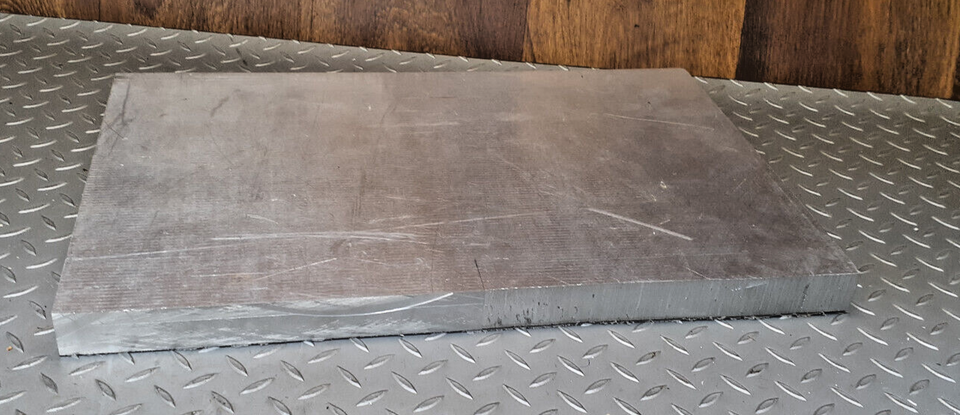 Aluminum PLATE 1" thick ALCOA MIC6 Precision CAST 10" x 16" approx. USA ...