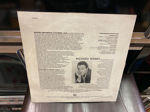 Richard Nanes Piano Solos LP Delfon 1986 DMM Direct Metal Mastering ...