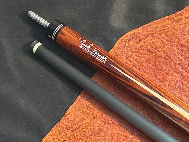 Nick Varner Pool Cue with Messiah Carbon Fiber Low Deflection Shaft. | eBay