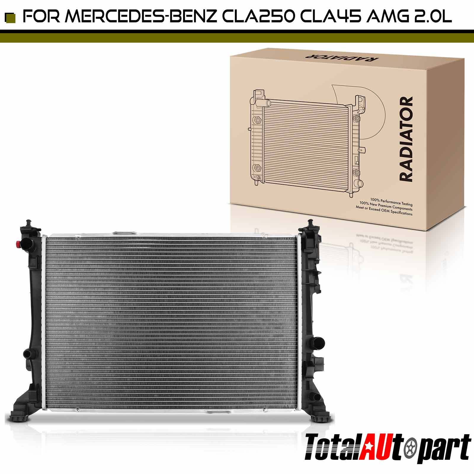 Radiator for Benz CLA250 2014-2019 CLA45 AMG 2014-2017 GLA250 GLA45 AMG ...