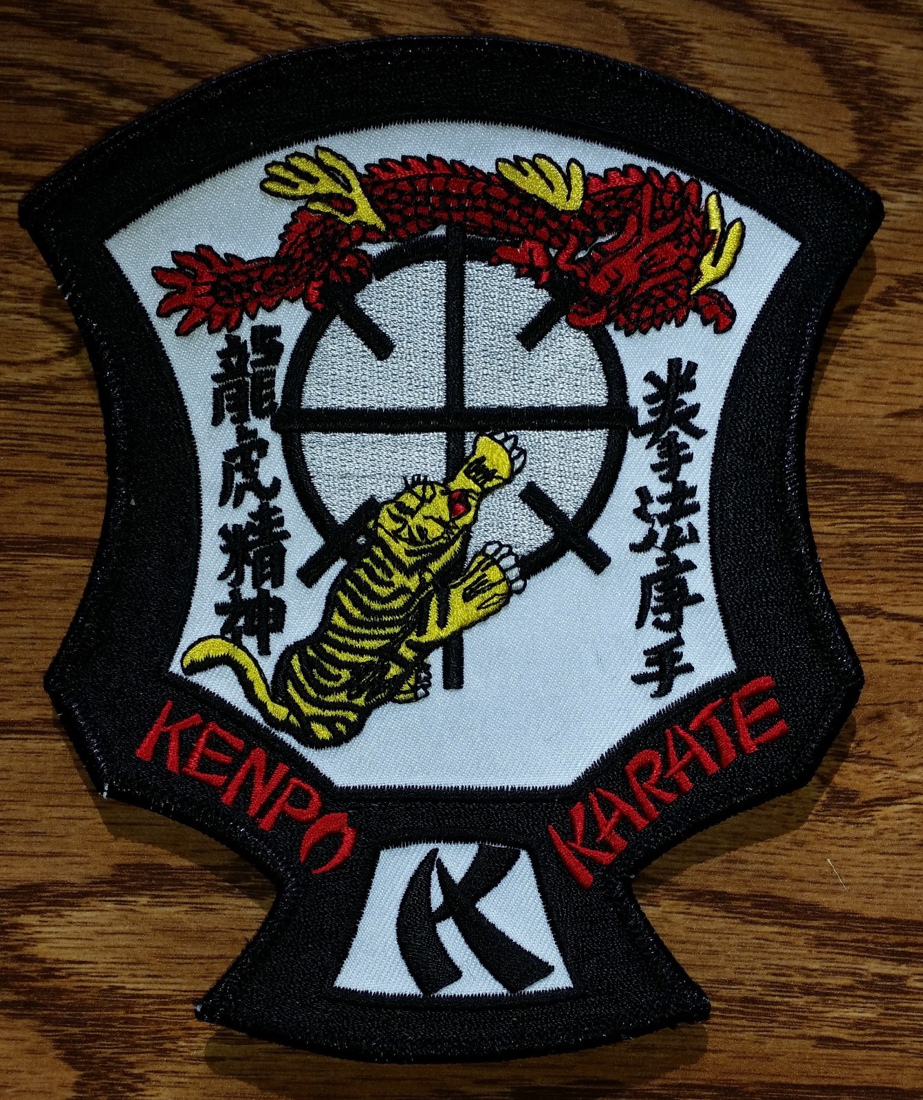 Ed Parker LARGE SIZE American Kenpo Karate Kung-Fu Martial Arts Crest ...
