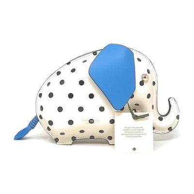 Kate Spade Cabana Dot Tiny Elephant Parchment Crossbody Very Rare! New ...