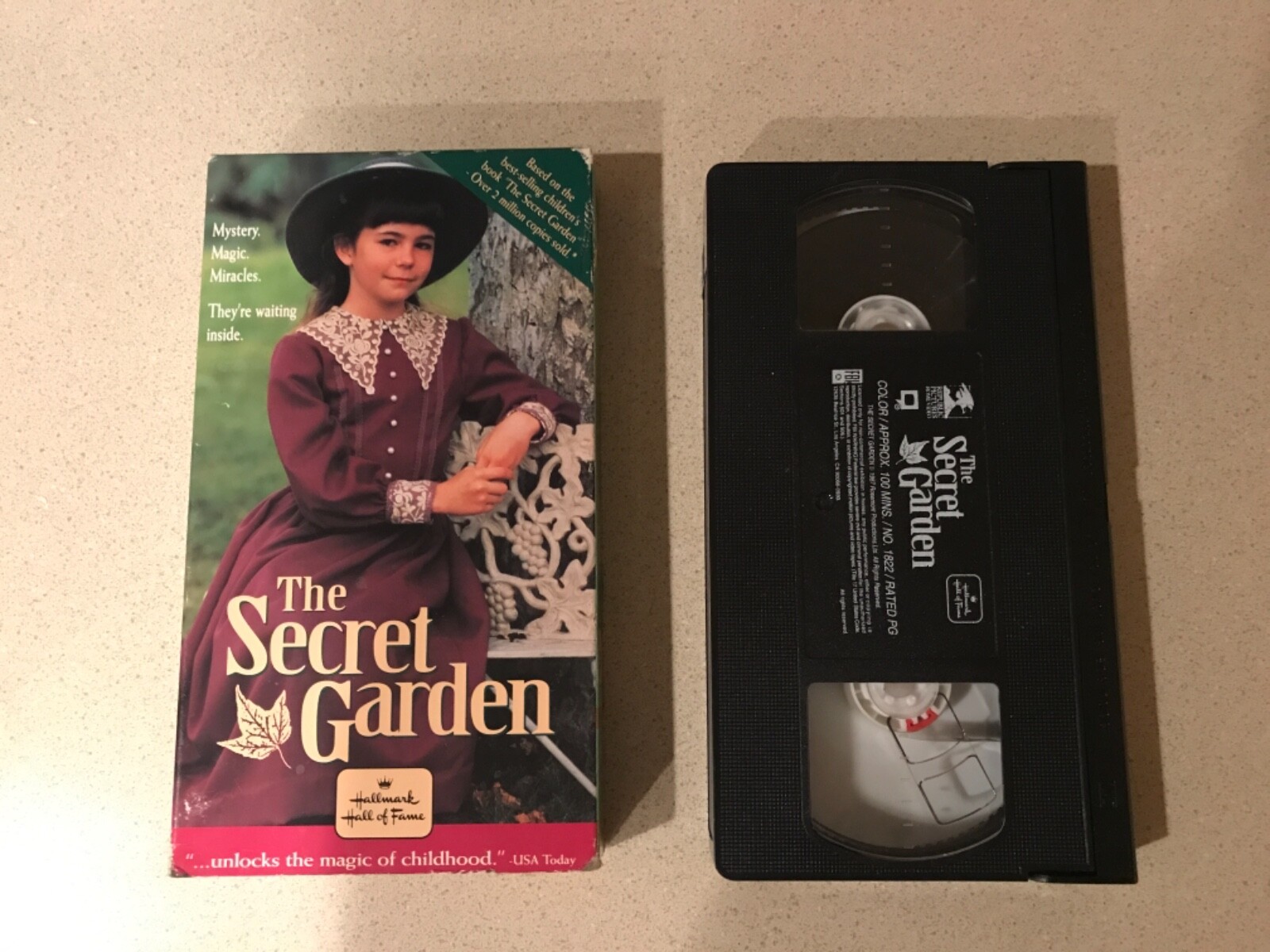 The Secret Garden (VHS, 1992) Gennie James, Barret Oliver, Jadrien ...