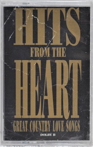 HITS FROM THE HEART Great Country Love Songs Cassette NEW / SEALED | eBay