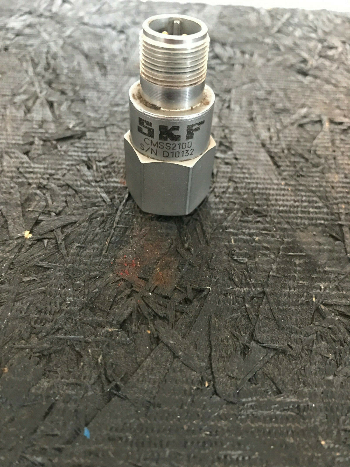SKF CMSS2100 S/N D10132 ACCELERONMETER VIBRATION SENSOR - PREOWNED ...