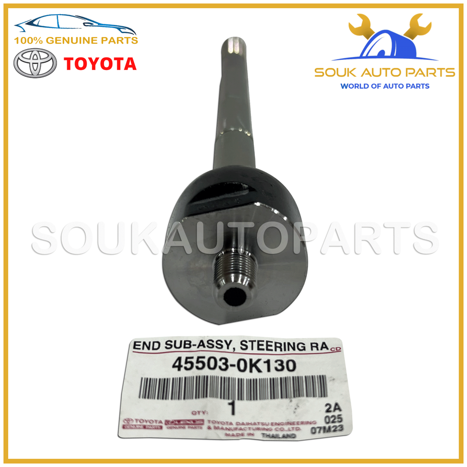 45503-0K130 Genuine Toyota END ASSY, STEERING RACK 455030K130 OEM | eBay