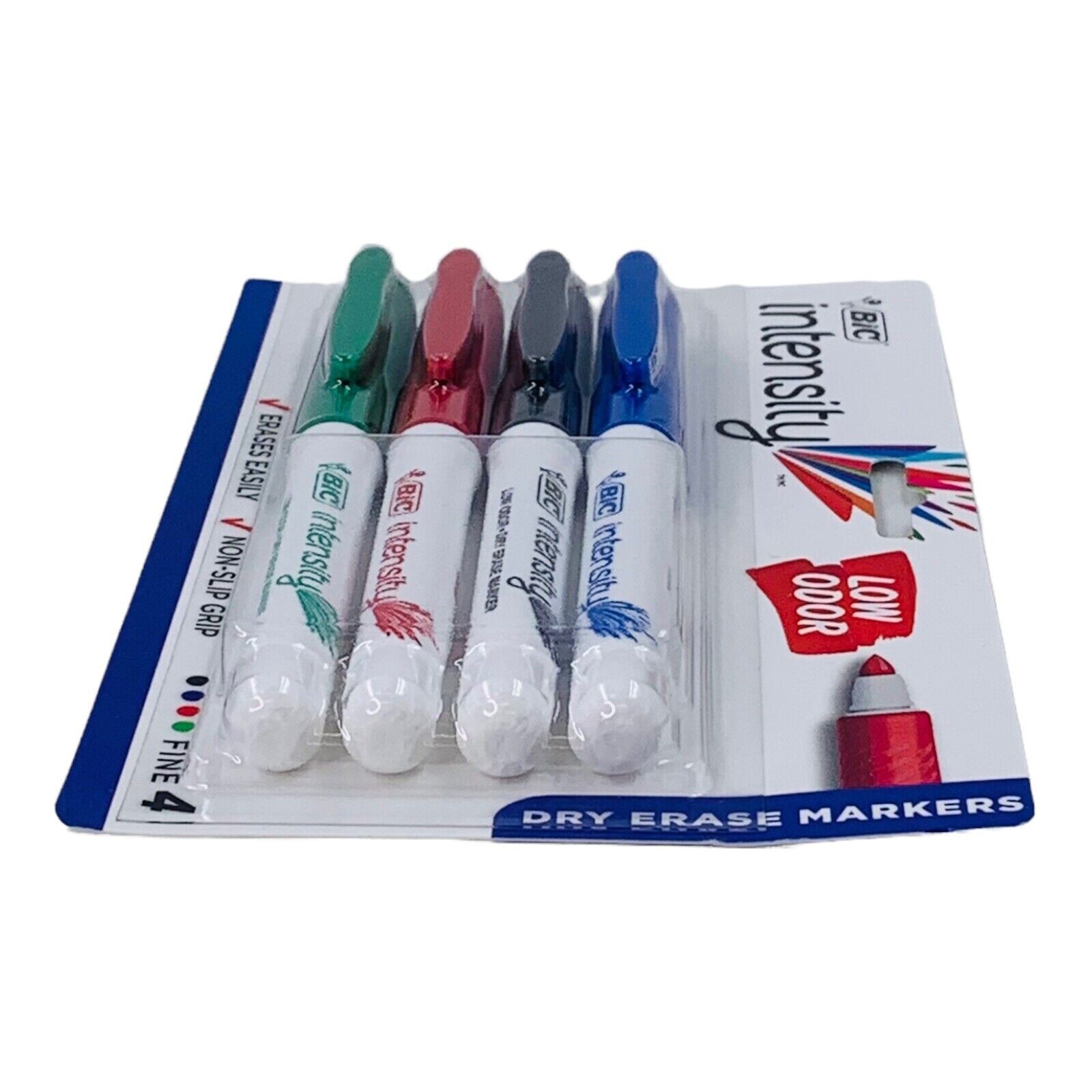 4 Pack Bic Intensity Whiteboard Dry Erase Markers Fine Assorted ...