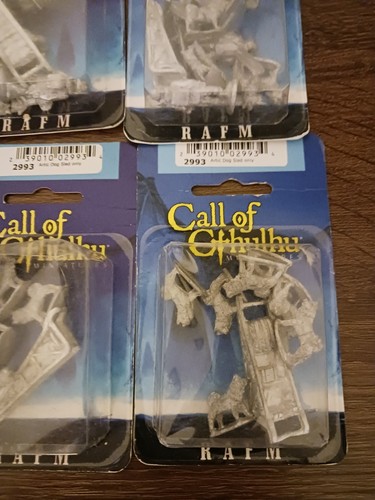 Rafm Call of Cthulu miniatures Lot. Sealed. | eBay