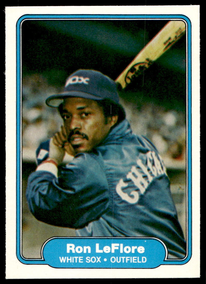1982 Fleer 350 Ron LeFlore Chicago White Sox Baseball Card | eBay
