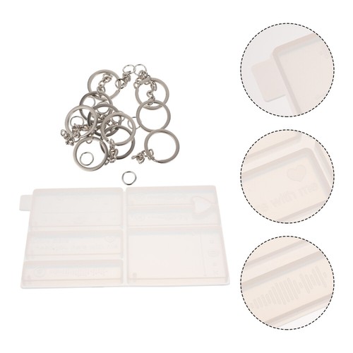 Keychain Epoxy Molds Charms Silicone Necklace Pendant Resin Crafting | eBay