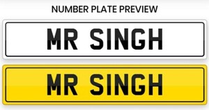 Singh Sikh Asian private cherished number plate | eBay