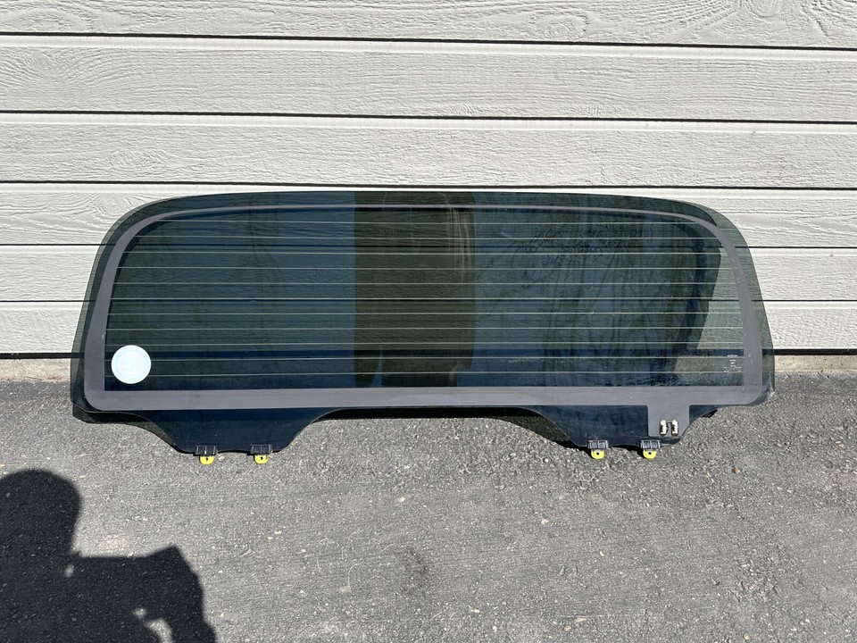 2000-2006 TOYOTA TUNDRA REAR WINDOW GLASS ASSEMBLY SLIDING HEATED BACK ...
