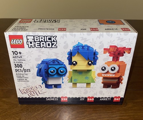 LEGO Disney Brickheadz Inside Out 2 Joy Sadness Anxiety 40749 Set NEW ...