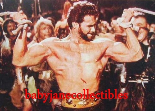 STEVE REEVES BICEP MUSCLE PUMP COLOR HERCULES photo | eBay