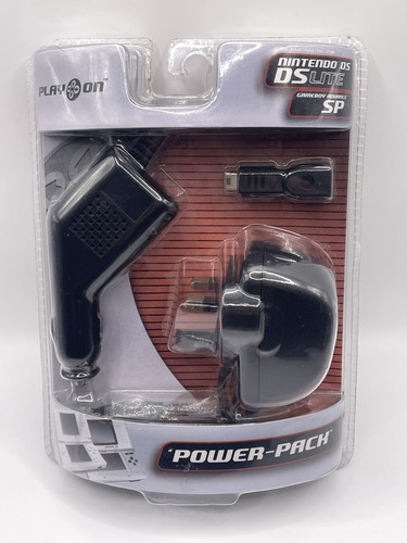 Power Pack For Nintendo DS DS Lite Game Boy Advance SP UK Plug & Car ...