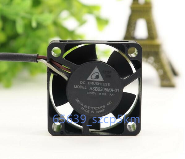 DELTA ASB0305MA-01 3010 3cm DC 5V 0.19A 3Pin Cooling Fan | eBay
