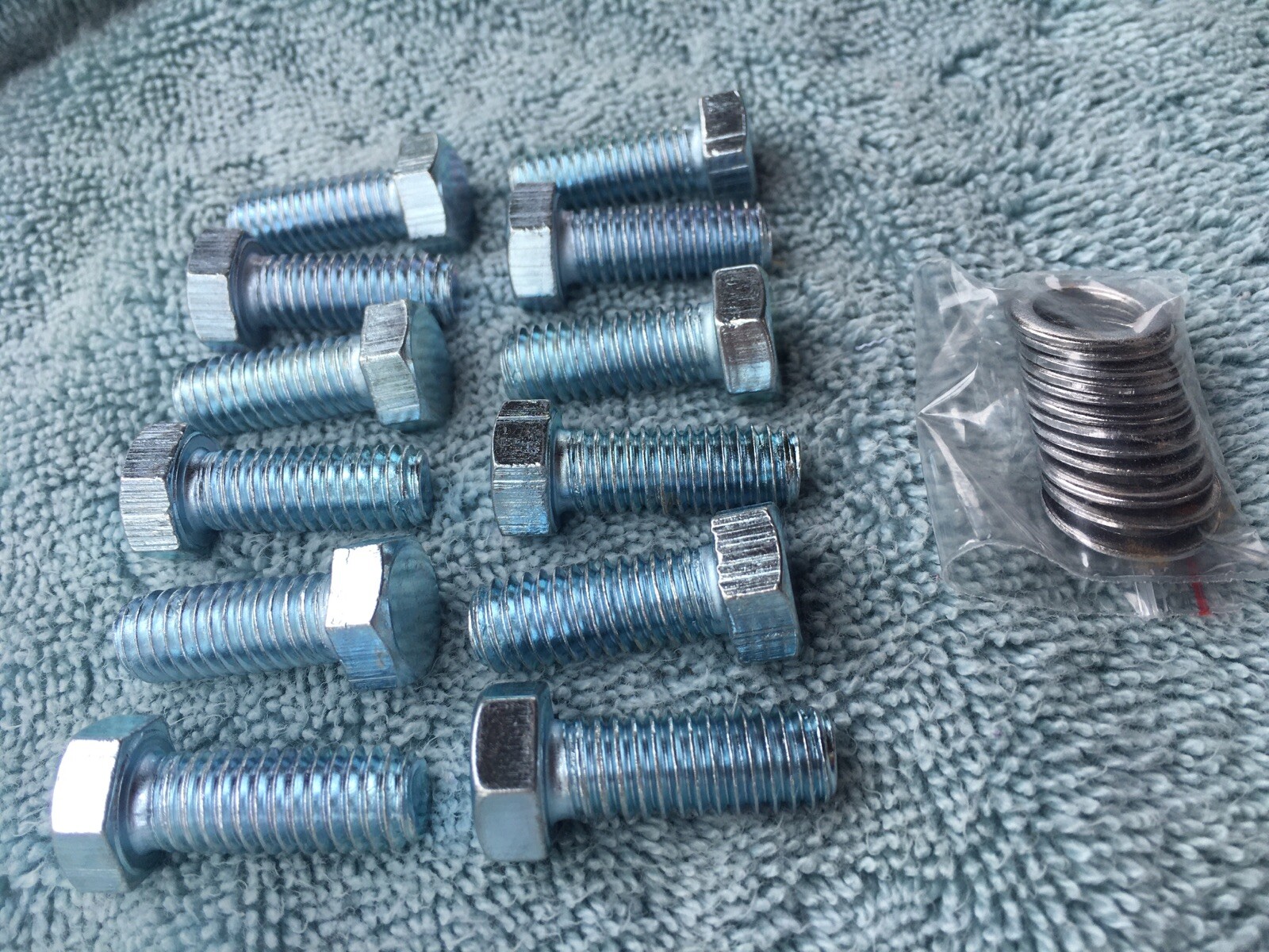 Intake Manifold Bolt Set Chevrolet 265-400 and Chrysler 273-440, 3/8 ...