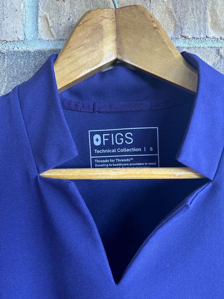 FIGS Set Purple Jam Inala Slim Scrub Top & Soeng Scrub Pants Women Size ...