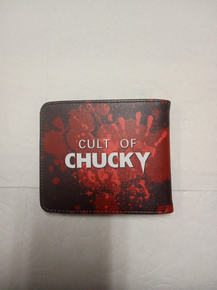 Horror Movie Chucky Wallet Credit Card Case Holder Zipper Coin Pocket ...